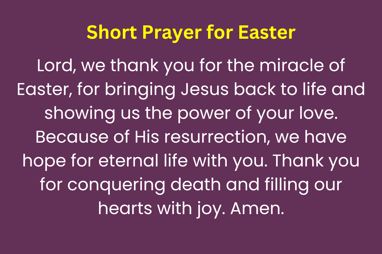 Prayer for Easter: 19 Powerful Easter Prayer Points With Scriptures