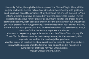 Powerful Prayer for Thanking God for Answered Prayers: A Thanksgiving Guide