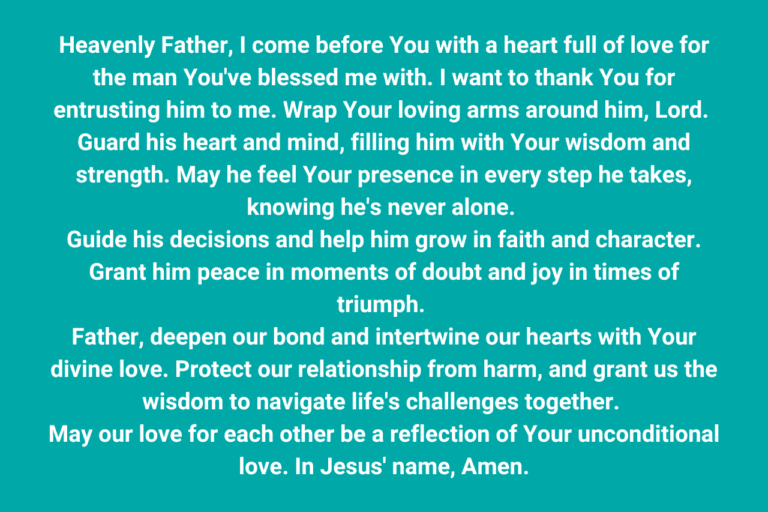 5 Powerful Prayers For Him With 37 Uplifting I Pray For Him Quotes