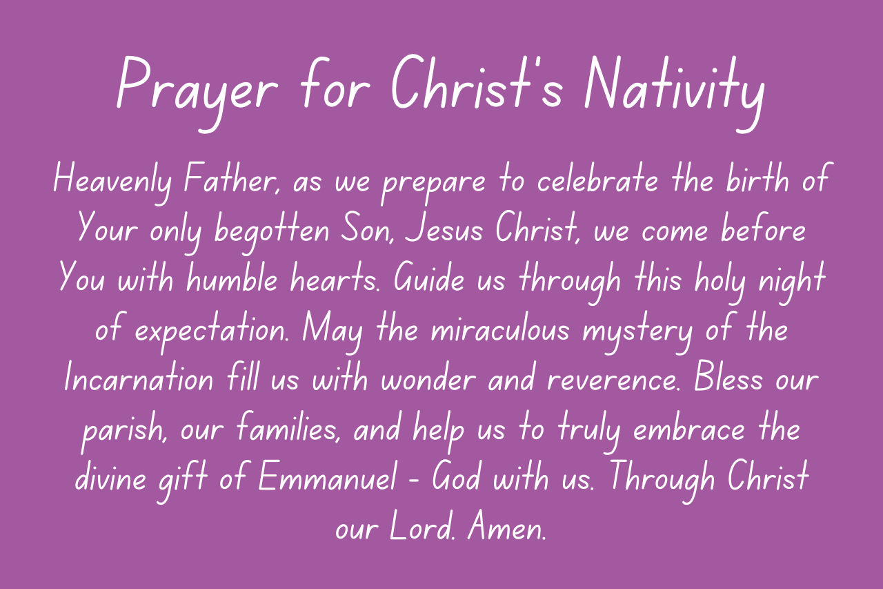 40 Short Christmas Eve Prayers to Welcome Christ into Your Life